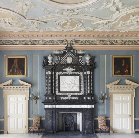 Clandon Park House to be partly restored after fire - BBC News