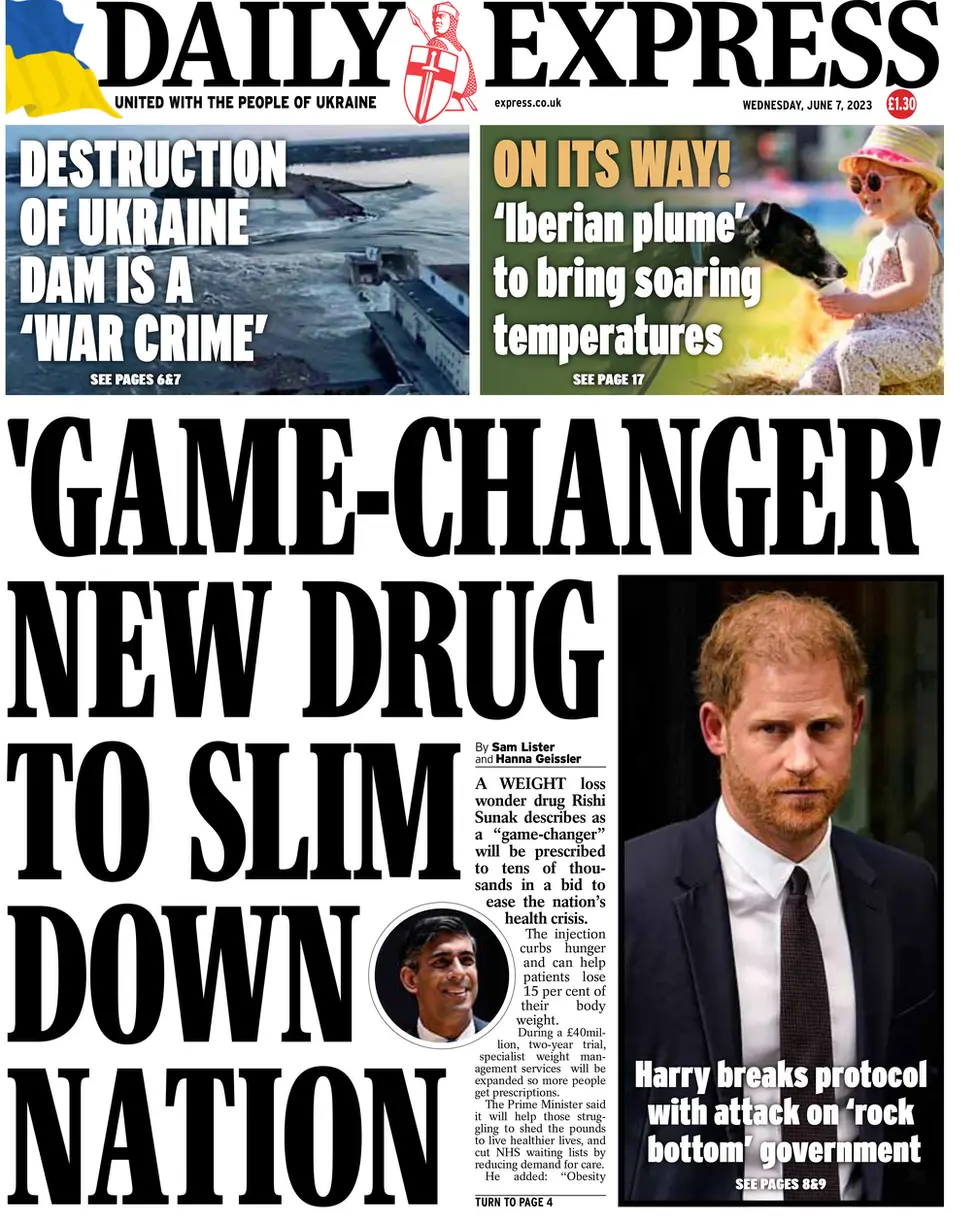 'Harry's reality check' and 'new low' for Russia