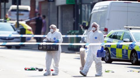 Nottingham attacks victims were stabbed in chest, coroner says - BBC News