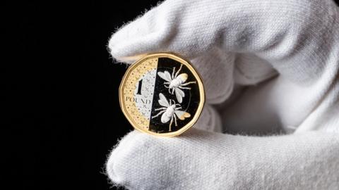 King Charles III new coins designed to help children to count - BBC News