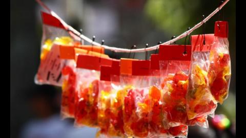 Colores, más colores y mucha azúcar... estas son sus fotos de dulces ...