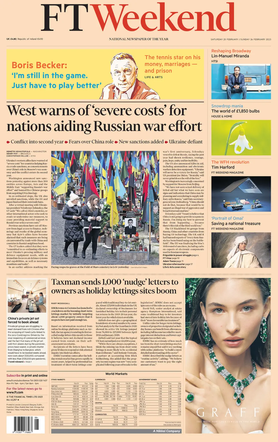 'PM to seal Brexit deal' and 'Ukraine's victory inevitable'