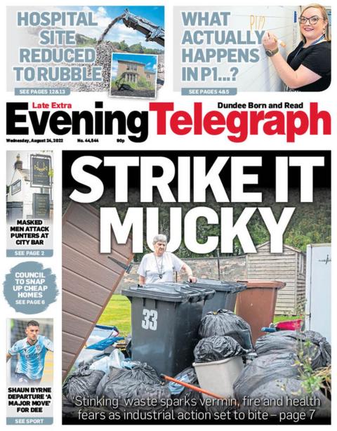 Scotland's papers: Innocent victim and school staff strike warning ...