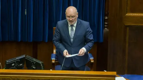 Alex Maskey's mixed emotions as he leaves Speaker role