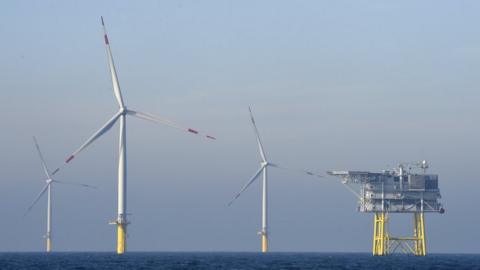 Renewable energy surges to record levels around the world - BBC News