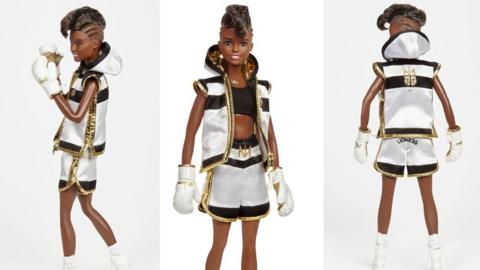 'Boxer Barbie': Nicola Adams 'honoured' to be turned into doll - BBC News