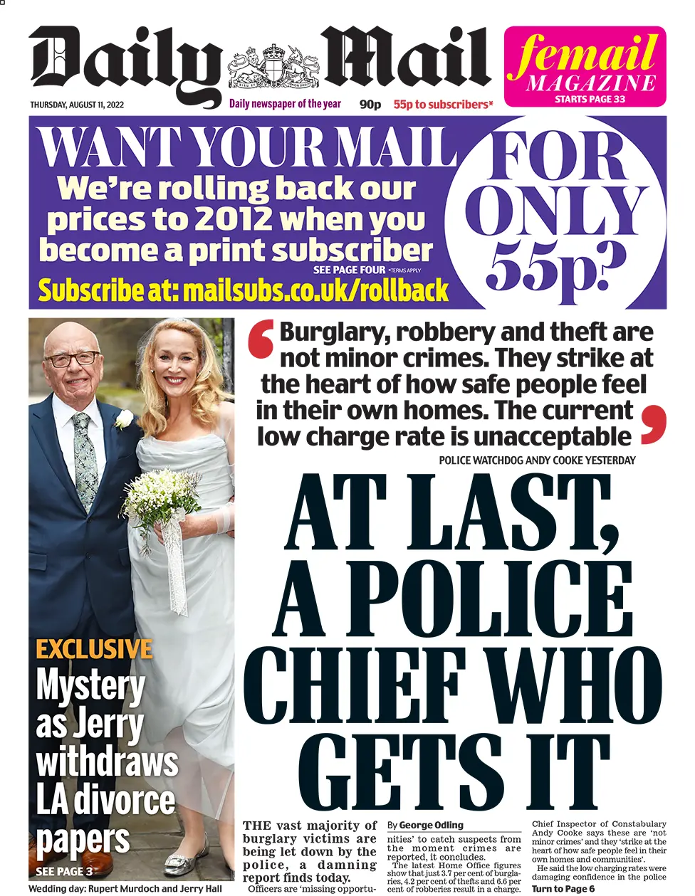 'Energy crisis as bad as Covid' and police failures