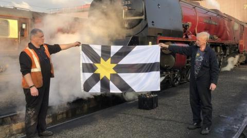 Flag designs wanted for Eriskay, Benbecula and North Uist - BBC News