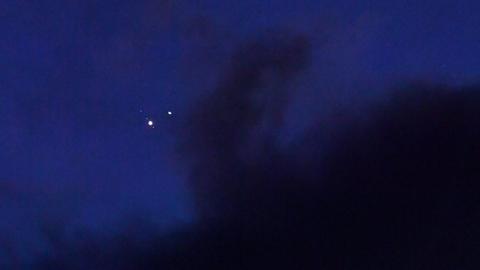 In pictures: The great conjunction - BBC News