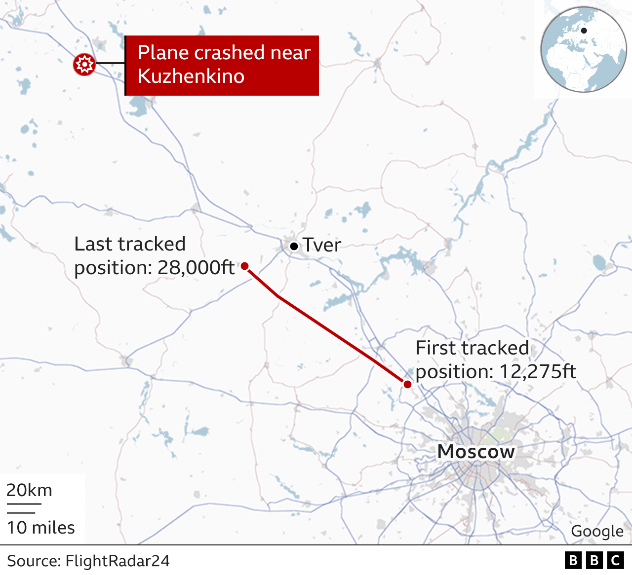 Wagner chief Yevgeny Prigozhin presumed dead after Russia plane crash ...