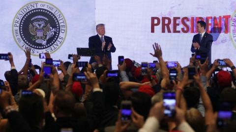Trump's doctored presidential seal leads to firing - BBC News