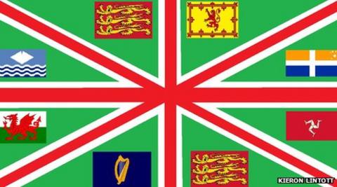 25 readers' designs for a new union jack - BBC News