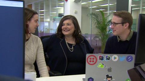 Anne Boden, the steelworker's daughter who started her own bank - BBC News