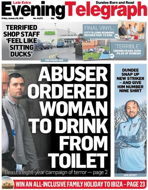 Scotland's papers: Record flu rates and teachers persevere for deal ...