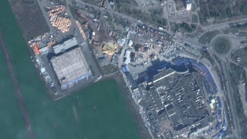 Ukraine war: New images show Russian army facility built in occupied ...