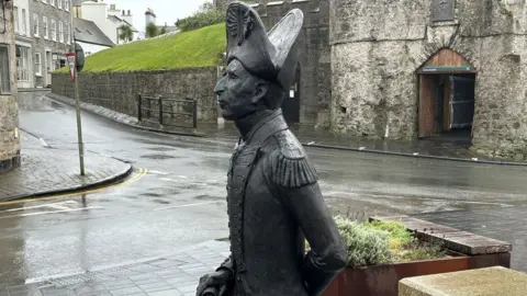 Captain John Quilliam: 'Senseless vandalism' of statue condemned