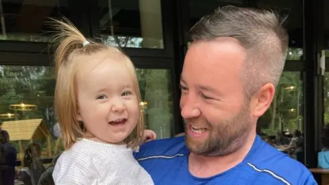 London Marathon: Man running to thank those who saved daughter's life