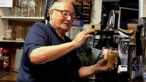 Manchester pub landlord, 92, not ready to call time on career