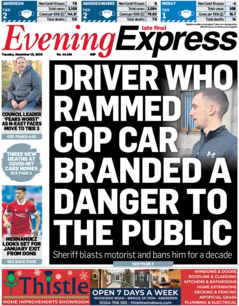 Scotland's papers: 'Mutant' Covid warning and 'stay safe at Christmas' plea
