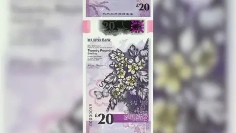 Plastic £20 launched by Ulster Bank