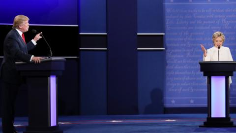 Presidential debate: Who won - Trump or Clinton? - BBC News