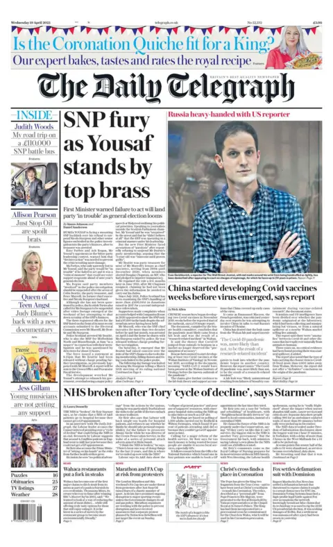 Scotland's papers: Second SNP arrest and bottle return scheme delayed