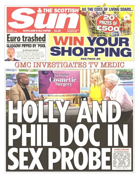 Scotland's papers: New Tory sleaze row and record A9 death toll