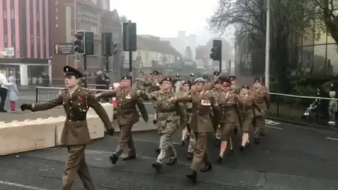 Remembrance Sunday events held in Yorkshire and Lincolnshire