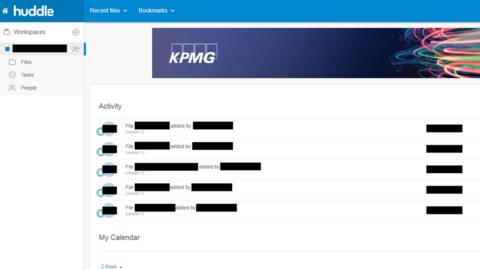 Huddle's 'highly secure' work tool exposed KPMG and BBC files - BBC News