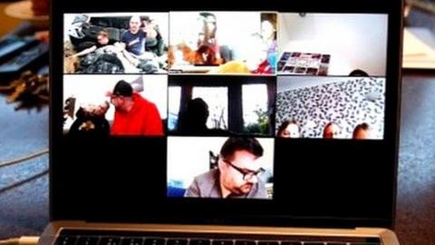 Zoom tackles hackers with new security measures - BBC News