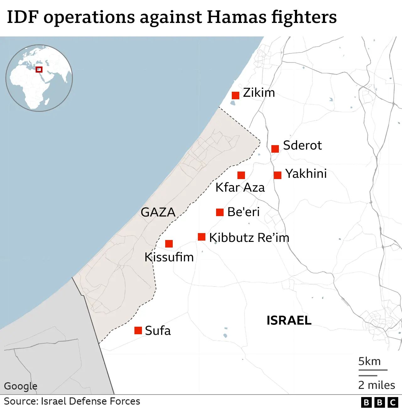Israeli forces fight to drive out Hamas militants as death toll passes 600