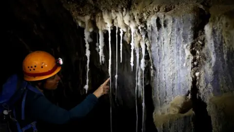 'World's longest salt cave' discovered in Israel