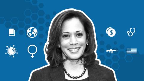 Kamala Harris: Where does she stand on key issues? - BBC News