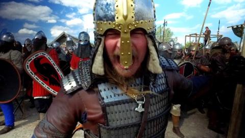 The Viking therapy club - BBC News