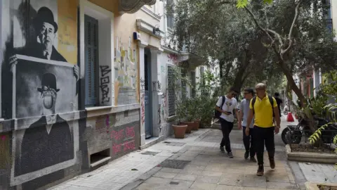 Exarchia: How Airbnb angered Greek anarchists