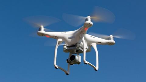 Drone flown close to nesting birds at St Abbs - BBC News