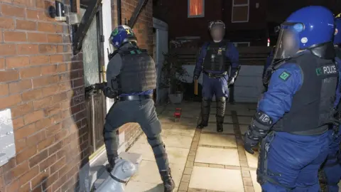 Wigan and Stockport raids: Seven arrested as force targets organised crime