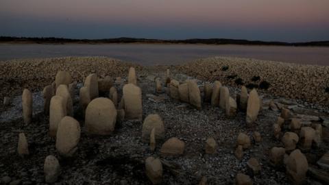 In pictures: Drought in Europe exposes sunken ships, lost villages and ...