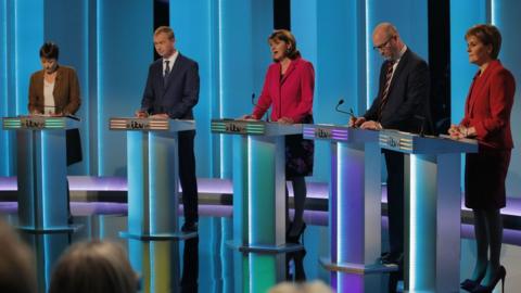 ITV Leaders' debate: Paul, Leanne and... Natalie? - BBC News