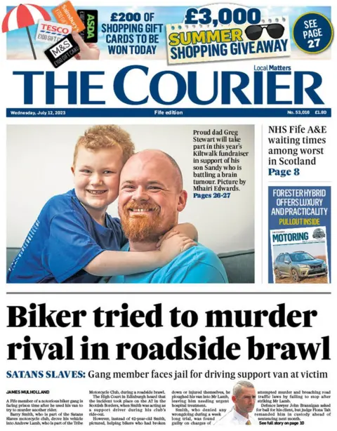 Scotland's papers: BBC star faces fresh claims and landlord callout