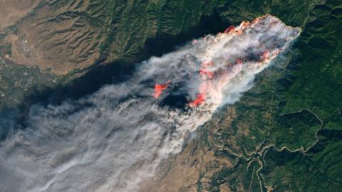 Climate change: California wildfires 'can now happen in any year' - BBC ...