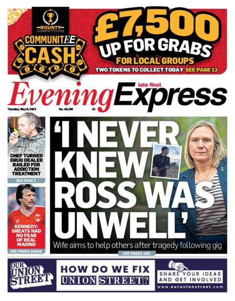 Scotland's papers: King's heartfelt thanks and Cherry's legal threat ...