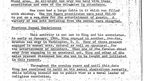 Explosive Martin Luther King document amid JFK files - BBC News