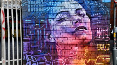 How Digbeth gave a home to graffiti and street art - BBC News