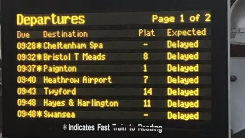 GWR rail signal 'chaos' on first day of new timetable