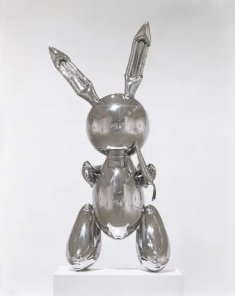 Jeff Koons art on display at Ashmolean Oxford