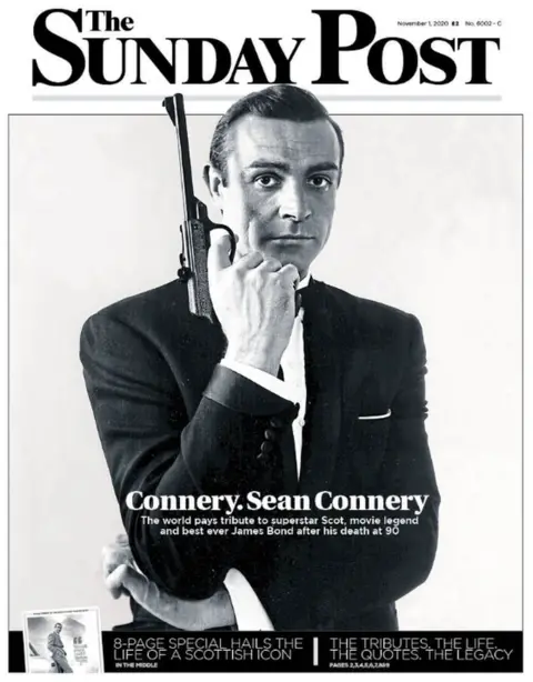 Scotland's papers: '00 Heaven' and the 'Nightmare Before Christmas'