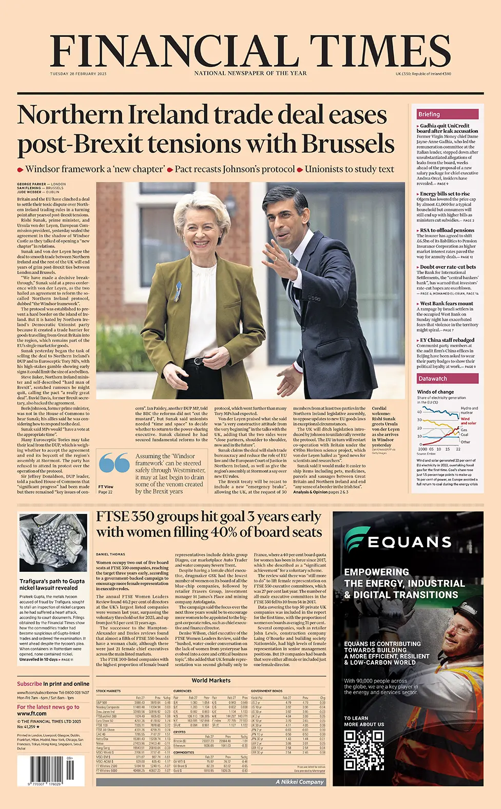 PM hails 'Brexit breakthrough' but 'tensions loom'