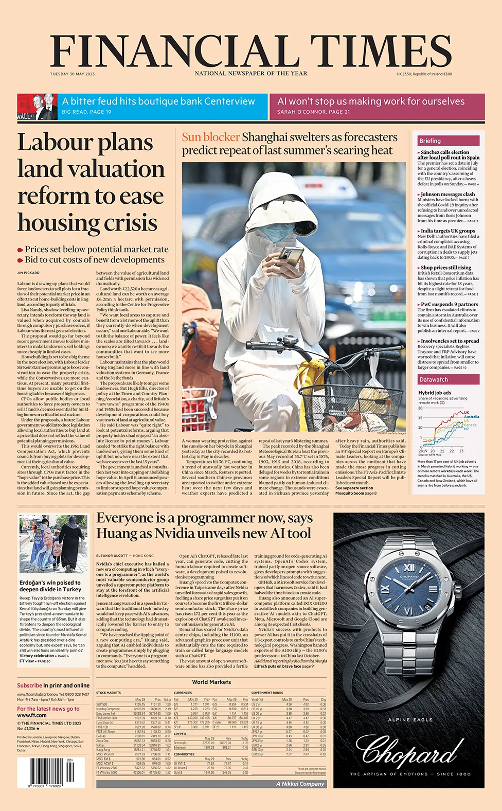 Labour housing plan and banks 'ripping off' savers