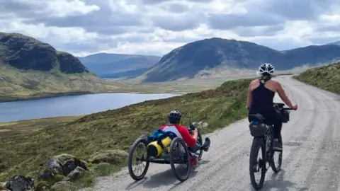 Hand cycling has given me my freedom back